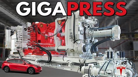 How Tesla Cars Are Made So Fast Meet The Giga Press Youtube