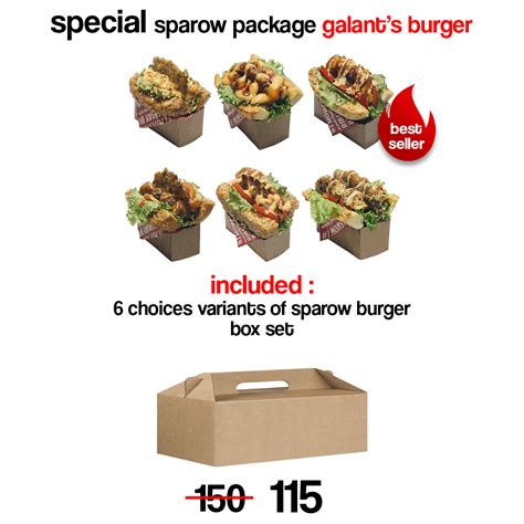 Sparow Burger Order List