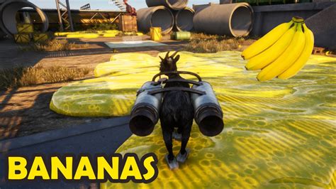 DESTRUINDO A FÁBRICA DE BANANAS NO GOAT SIMULATOR YouTube