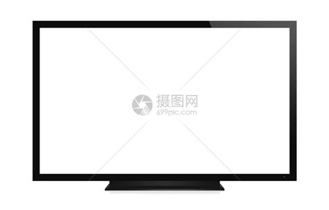 空白屏幕显示的电视显示孤插画图片下载 正版图片502972941 摄图网