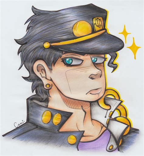 Jotaro Kujo By Camilaartist360 On Deviantart