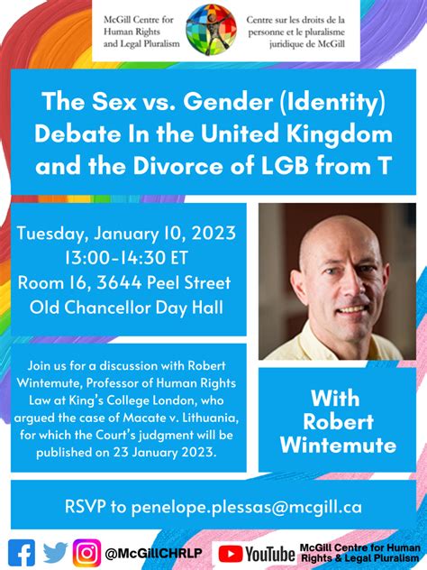 The Sex Vs Gender Identity Debate In The United Kingdom And The