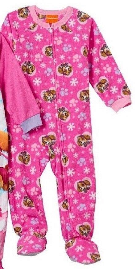 Tinkerbell Pajamas Girls 4t Pink Fleece Footed Footie Pjs Disney