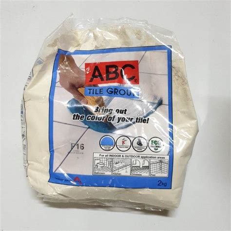 Abc Tile Grout 2 Kilos Different Colors Shopee Philippines