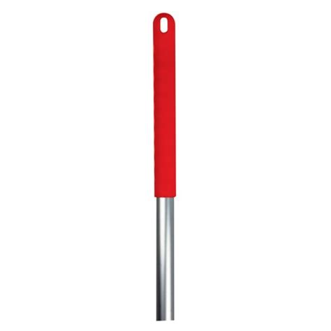 Hygiene Socket Mop Handle Anodised Aluminium Red 103131 Rd All Things