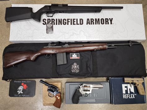 Springfield 2020 Rimfire Target Springfield M1a Fn Reflex Ruger Redhawk Colt Lawman Mk Iii