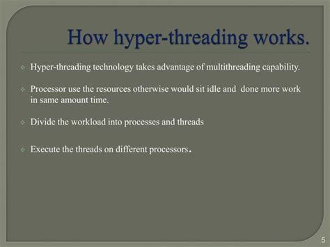 Hyper Threading Technology PPT
