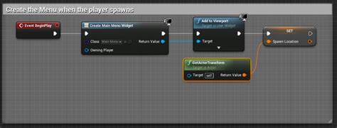 Creating An In Game Pause Menu Alex Hoffman Portfolio