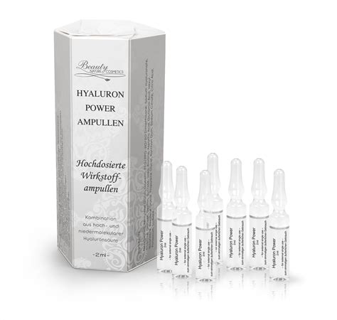 Beauty Nature Cosmetics Hyaluron Power Ampullen