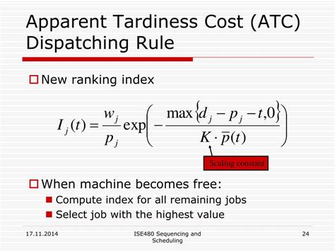 Ppt Ise480 Sequencing And Scheduling Powerpoint Presentation Free Download Id6714923