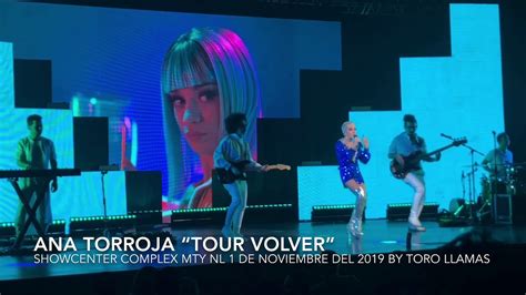 Ana Torroja Tour Volver” Youtube