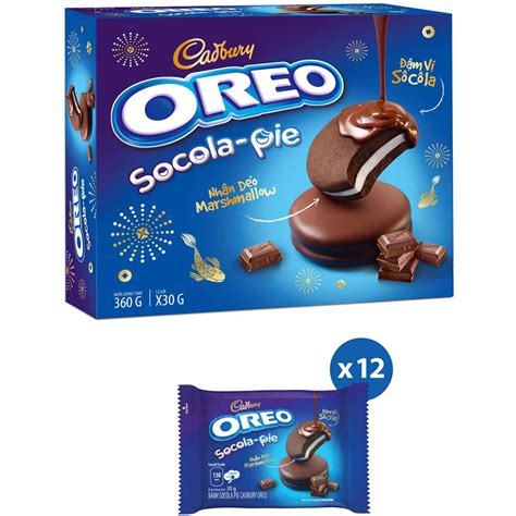 Bánh Oreo socola pie 360g Hộp