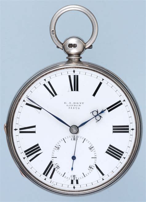 Silver Deck Chronometer By Dent Pieces Of Time Ltd