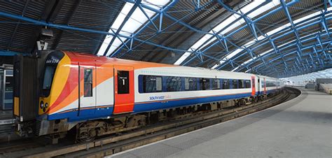 Railway Herald First Swt Class 444 Arrives At Waterloo International