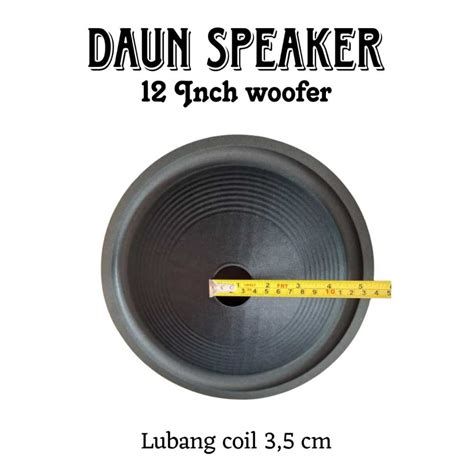 Jual Daun Speaker 12 Inch Dan Kertas Speaker 12 Inch Shopee Indonesia