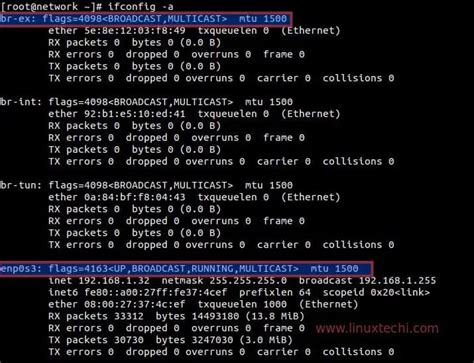 Br Ex Interface Network Node