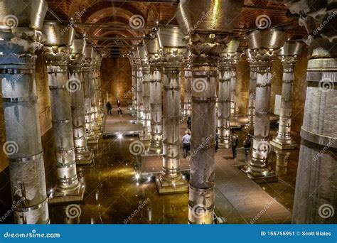 Theodosius Cistern In Old Town Istanbul Editorial Photo Image Of Byzantine Place 155755951