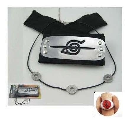 Kit Cosplay Itachi Uchiha Akatsuki Naruto Anel Colar Bandana R Em Mercado Livre