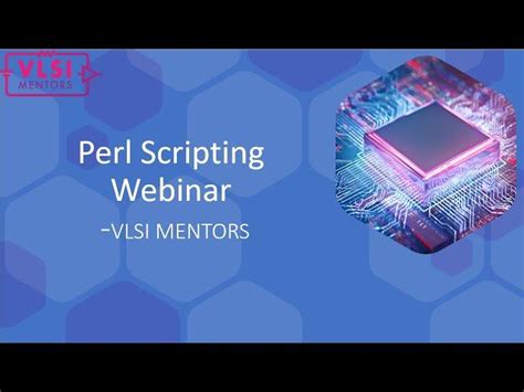 Vlsi Mentors On Linkedin Eda Mentorship Perl Scripting Nov 2024