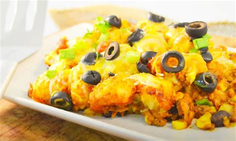 Tex Mex Tater Tot Casserole Recipe Home Pressure Cooking