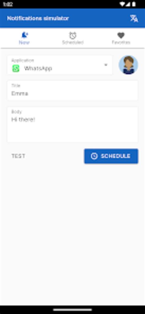 notifications simulator para android descargar