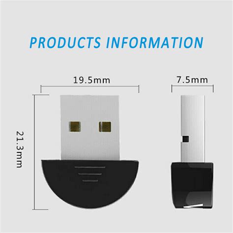 Draadloze Usb Bluetooth Adapter 50 Voor Computer Vicedeal