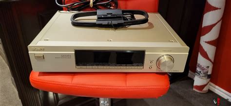 Sony Es Champaign St Sa50es Amfm Tuner Radio Japan Rare Photo 4438191