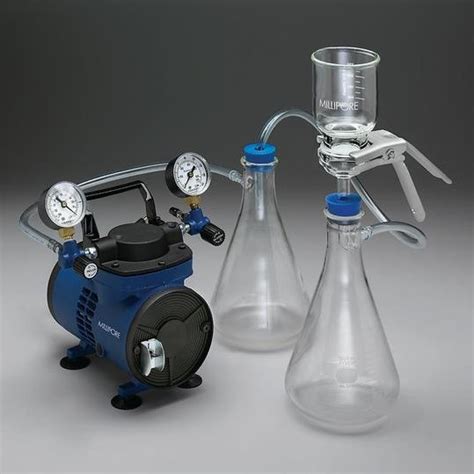 Buchner Filtration System With Vacuum Pump Credits Merck Millipore