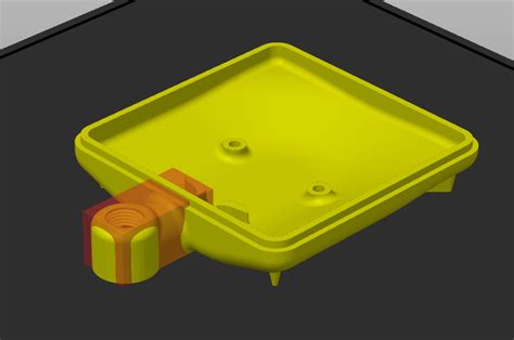 Built In Support Inhibitor In 3mf File Is Rendered As Solid Object