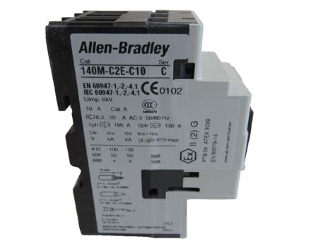 Allen Bradley 140m C2e C10 Circuit Breaker Series C 140mc2ec10 New