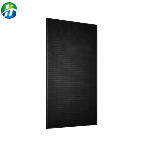 Full Black Bifacial Double Glass Photovoltaic Pv Panel Module 410w 420w