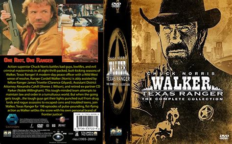 Walker Texas Ranger Series DVD Covers Cover Century Over Album Art