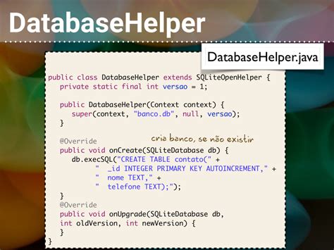 sqlite android sdk speaker deck