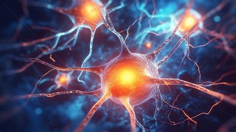 3d 렌더링에서 상호 연결된 뉴런 세포를 통해 설명되는 신경 전달 개념 데이터 연결 배경 신경 배경 연결 배경 이미지 Hd 데이터 연결 신경 연결 배경 사진 무료