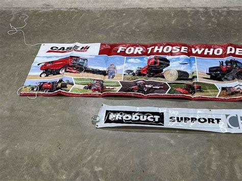 Case Ih Banners Pennant Strings Aumann Auctions Inc