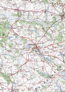 MAPY TOPOGRAFICZNE POLSKI 1 100 000 CENTRUM KARTOGRAFII