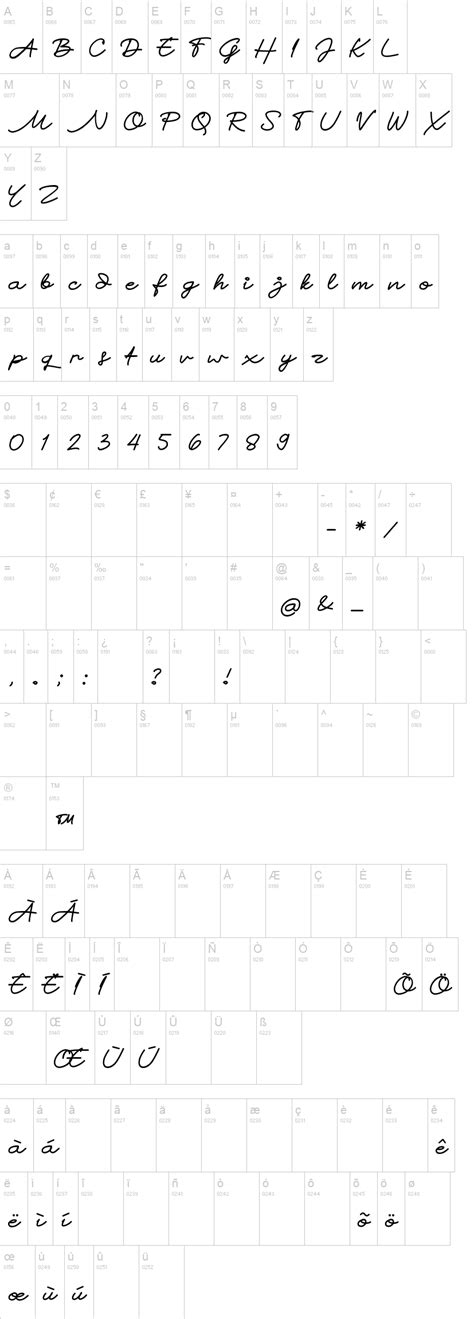 Alternative Line Font