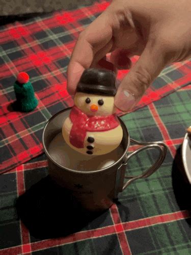 노브랜드 코코아밤 스노우맨 ☃️🍫 네이버 블로그
