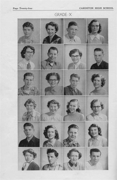 Class Of 1952 — Cardston And District Historical Society