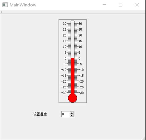 Qt程序设计 柱状温度计自定义控件实例qt 温度计 Csdn博客