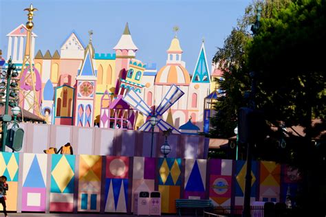 Its A Small World Refurbishment Progress Photos From October 2022 At