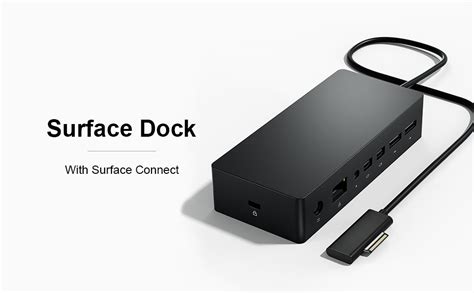 Surface Pro Docking Station Surface Dock With 90w Power Supply Gigabit Ethernet Mini
