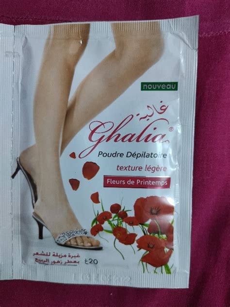 Ghalia Poudre Dépilatoire Fleurs de Printemps INCI Beauty