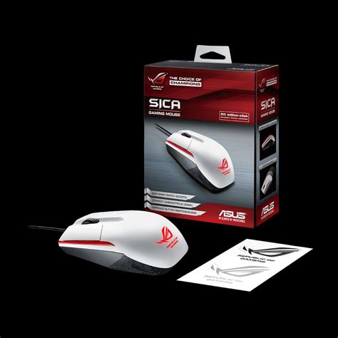 Asus Announces Rog Sica White Gaming Mouse Techpowerup