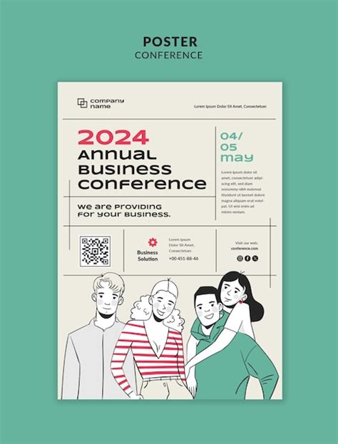 Free Psd Conference Template Design