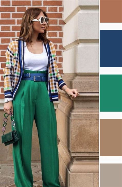 Цветовые сочетания Color Blocking Outfits Colour Combinations