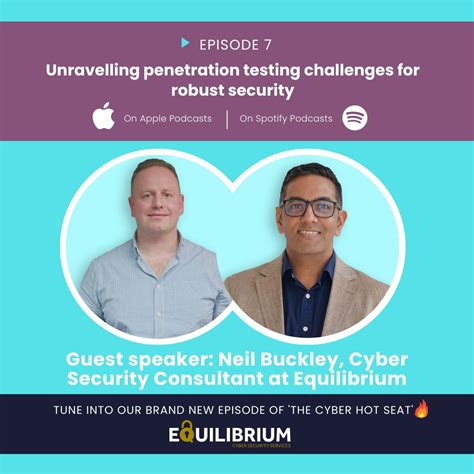equilibrium security on linkedin cybersecurity podcast equilibriumsecurity pentesting