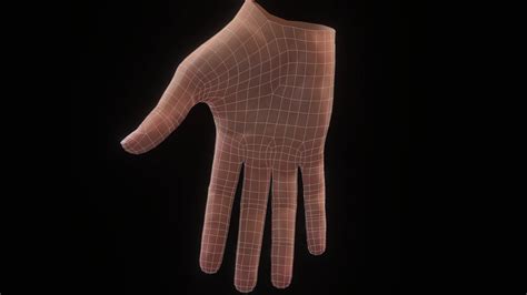 Hand Vr 3d Model By Khaloui