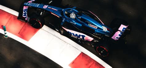 F1 Pierre Gasly Au Volant De Lalpine Cette Voiture Est