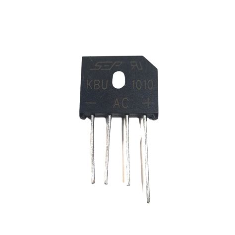 پل دیود شانه ای 10 آمپر 1000 ولت Kbu1010 فروشگاه اهم الکترونیک